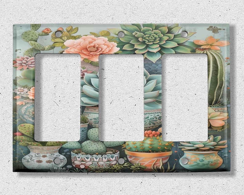 Metal Light Switch Cover | Light Switch Plate, Outlet Cover, Wall Plate ...