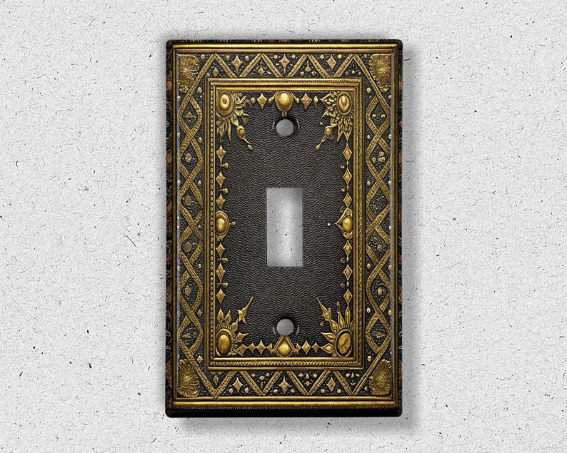 Metal Light Switch Cover | Light Switch Plate, Outlet Cover, Wall Plate ...