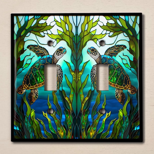 Sea Turtle Light Switch Cover - Etsy