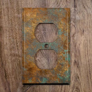Metal Light Switch Cover | Light Switch Plate, Outlet Cover, Wall Plate ...