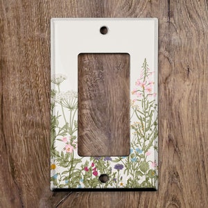 Metal Light Switch Cover | Light Switch Plate, Outlet Cover, Wall Plate ...