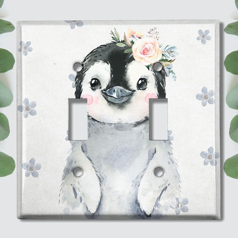 Penguin Plate - Etsy