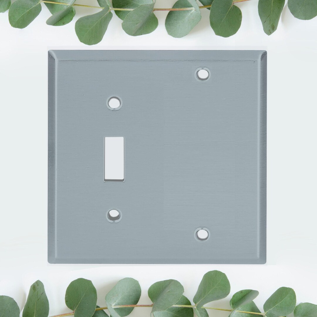 Toggle Switch / Blank Combo Plate Cover, You Choose From Any Design We ...