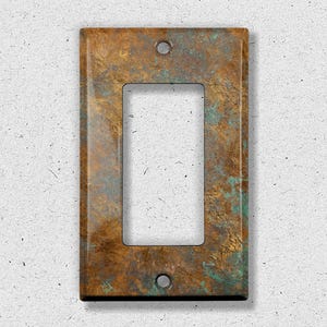 Metal Light Switch Cover | Light Switch Plate, Outlet Cover, Wall Plate ...