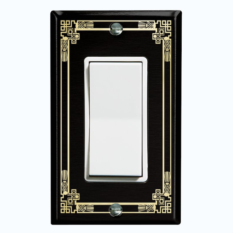 Metal Light Switch Cover Light Switch Plate Outlet Cover - Etsy