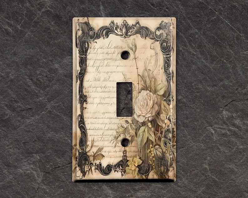 Metal Light Switch Cover | Light Switch Plate, Outlet Cover, Wall Plate ...