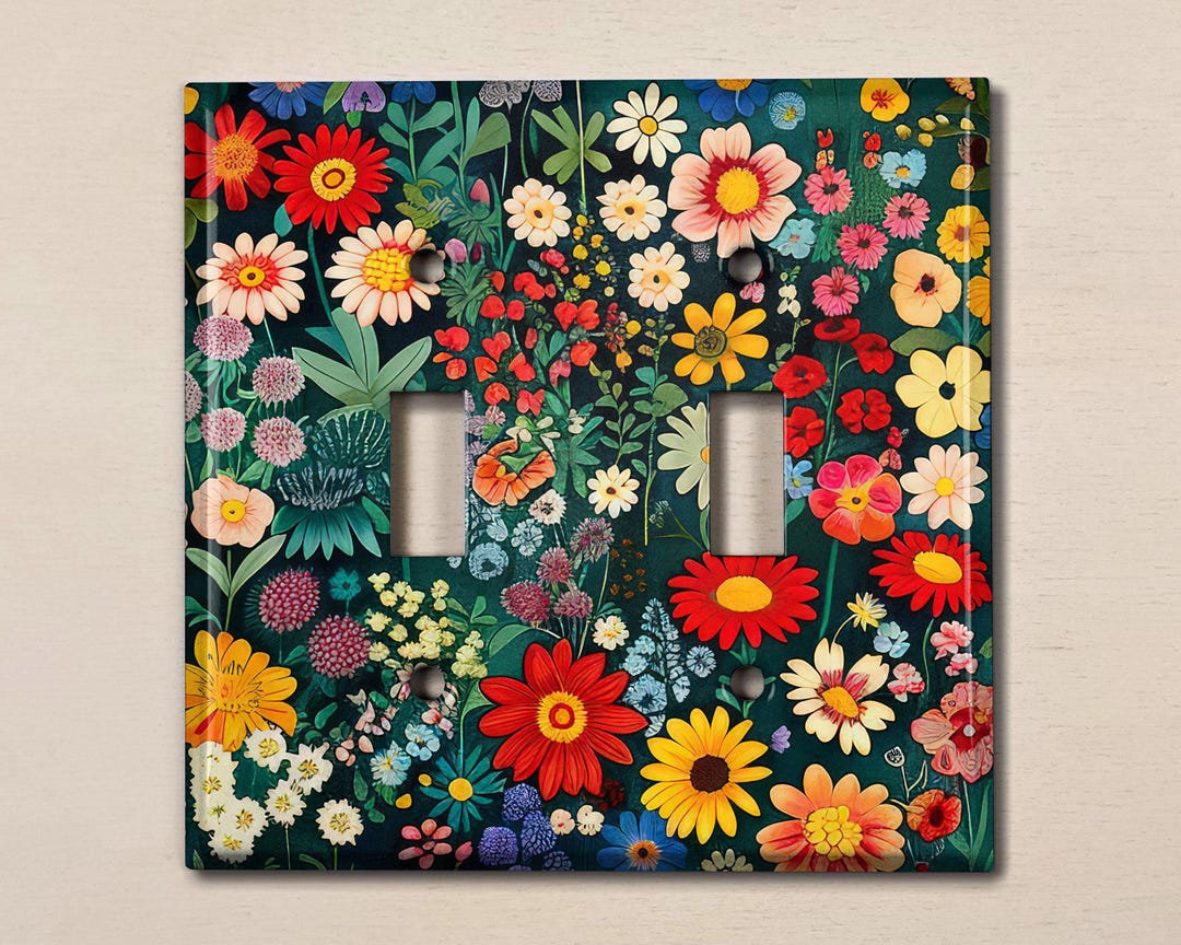 Metal Light Switch Cover | Light Switch Plate, Outlet Cover, Wall Plate ...