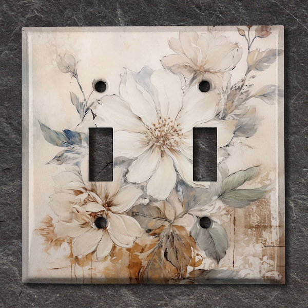 Switch Plates Flower - Etsy