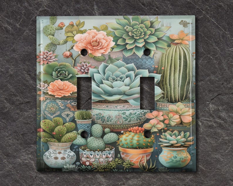 Metal Light Switch Cover | Light Switch Plate, Outlet Cover, Wall Plate ...
