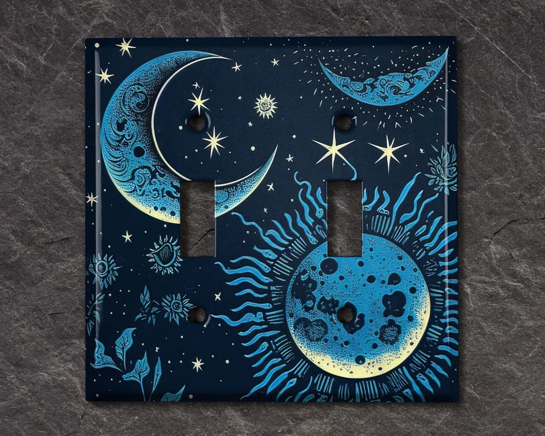 Metal Light Switch Cover | Light Switch Plate, Outlet Cover, Wall Plate ...