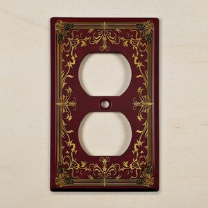 Metal Light Switch Cover, Light Switch Plate, Outlet Cover, Wall Plate ...