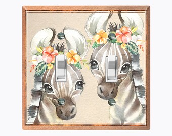 Zebra Light Switch | Etsy