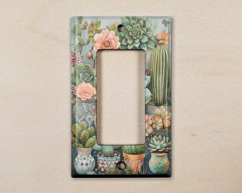 Metal Light Switch Cover | Light Switch Plate, Outlet Cover, Wall Plate ...