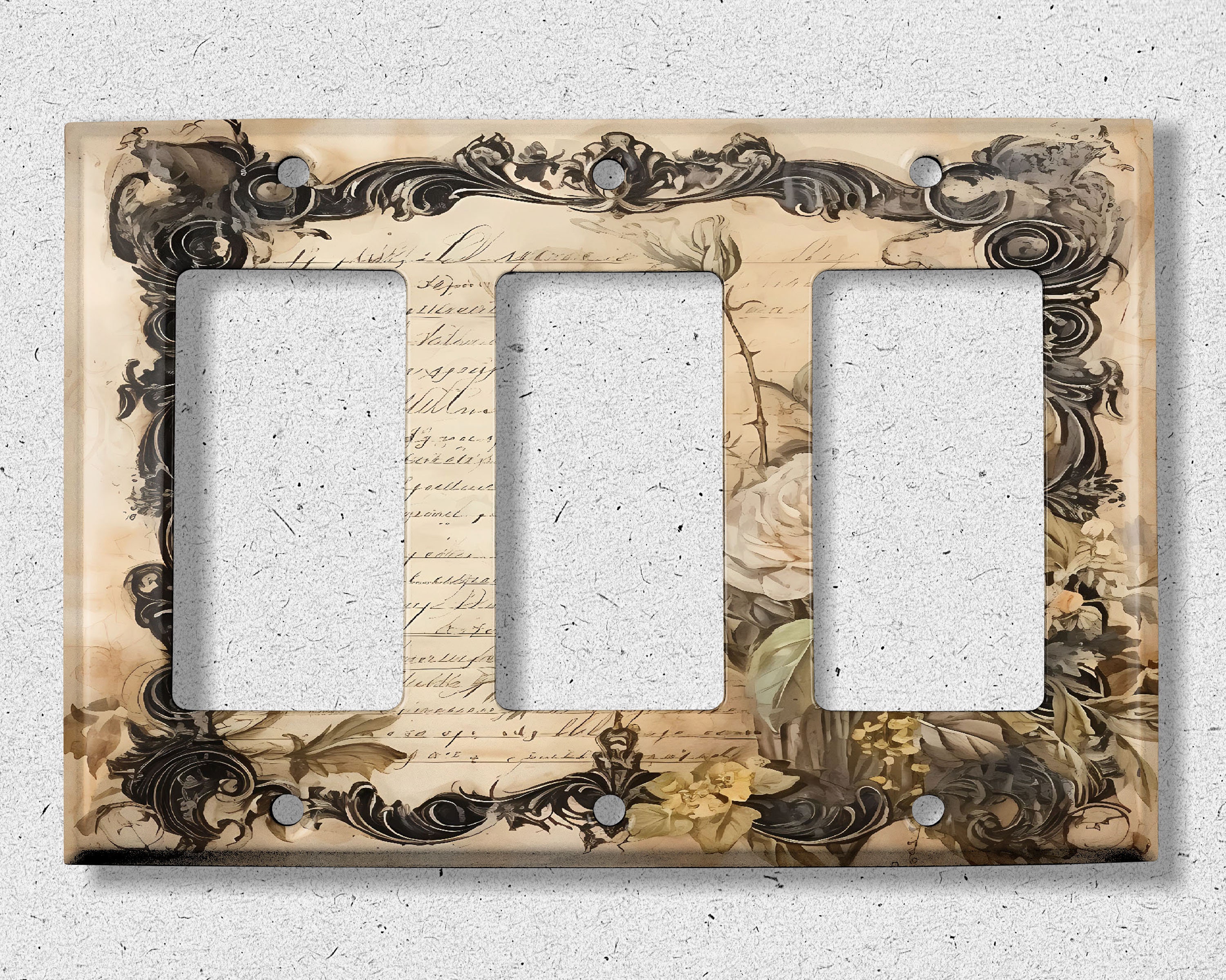 Metal Light Switch Cover | Light Switch Plate, Outlet Cover, Wall Plate ...
