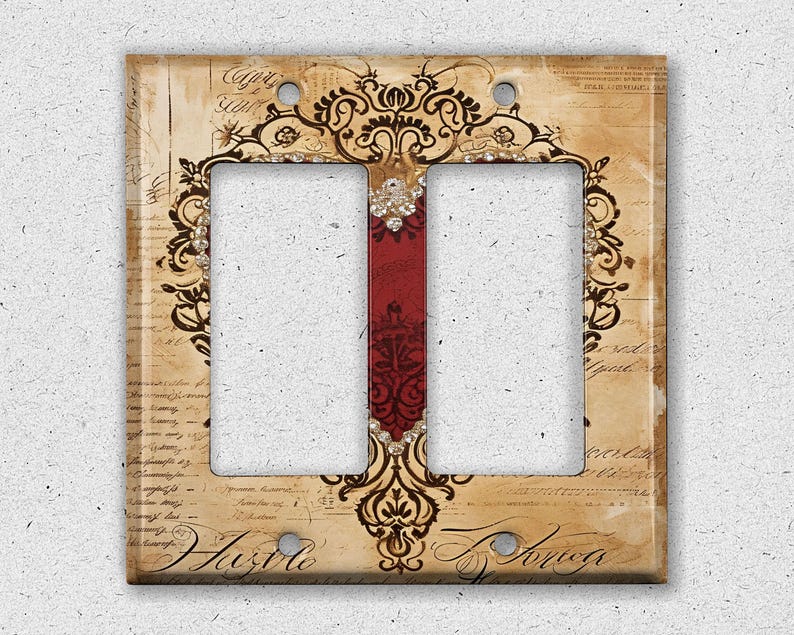 Metal Light Switch Cover | Light Switch Plate, Outlet Cover, Wall Plate ...