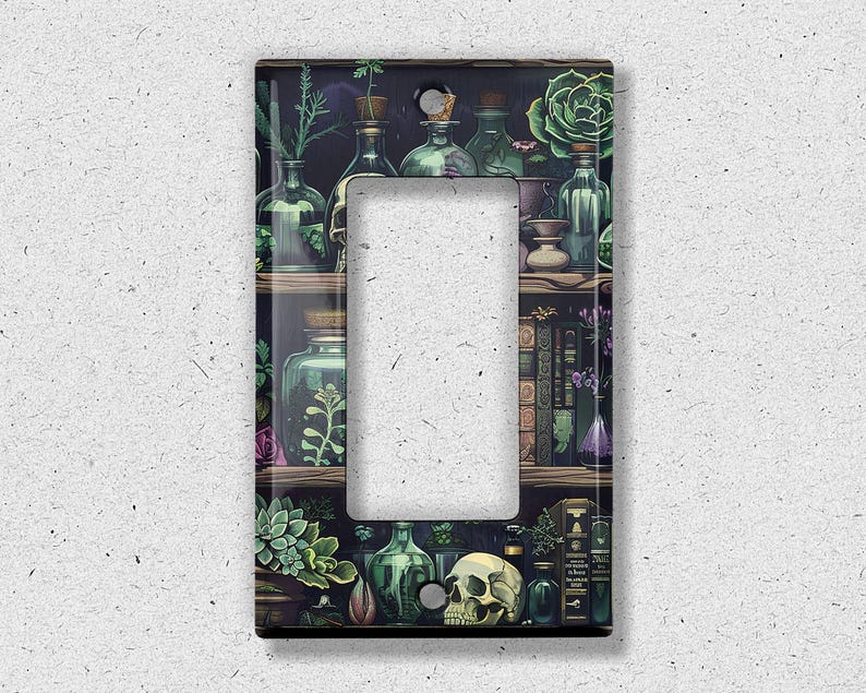 Metal Light Switch Cover | Light Switch Plate, Outlet Cover, Wall Plate ...