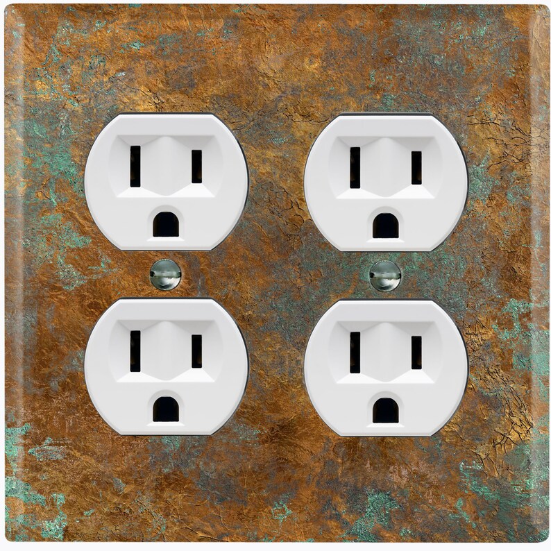 Metal Light Switch Cover Light Switch Plate Outlet Cover - Etsy