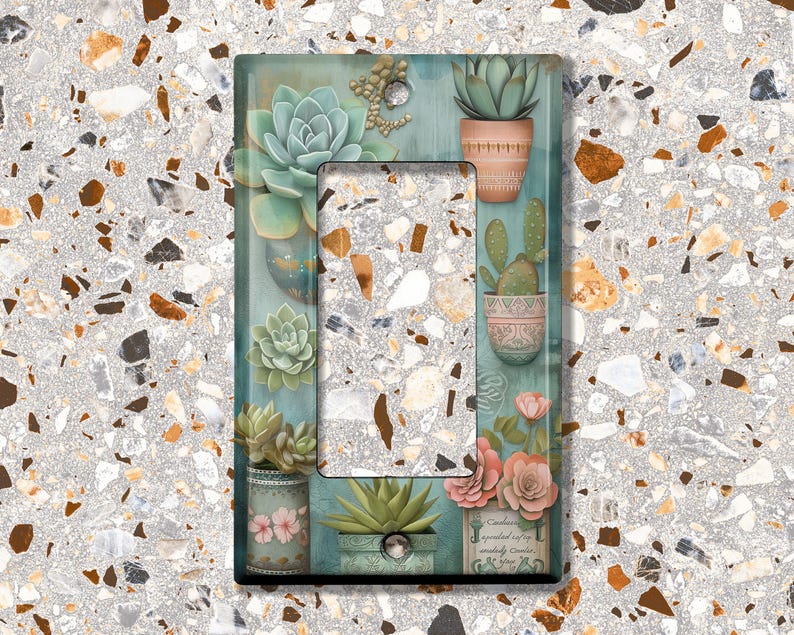Metal Light Switch Cover | Light Switch Plate, Outlet Cover, Wall Plate ...