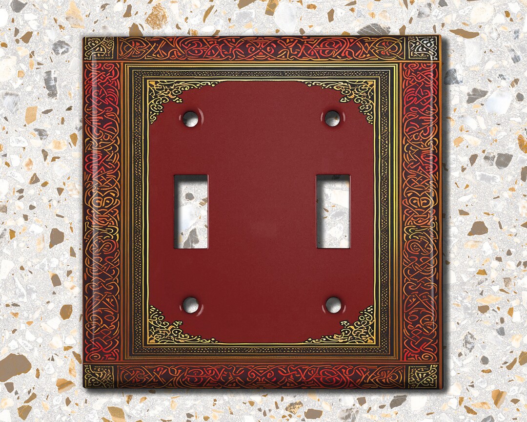 Metal Light Switch Cover, Light Switch Plate, Outlet Cover, Wall Plate ...