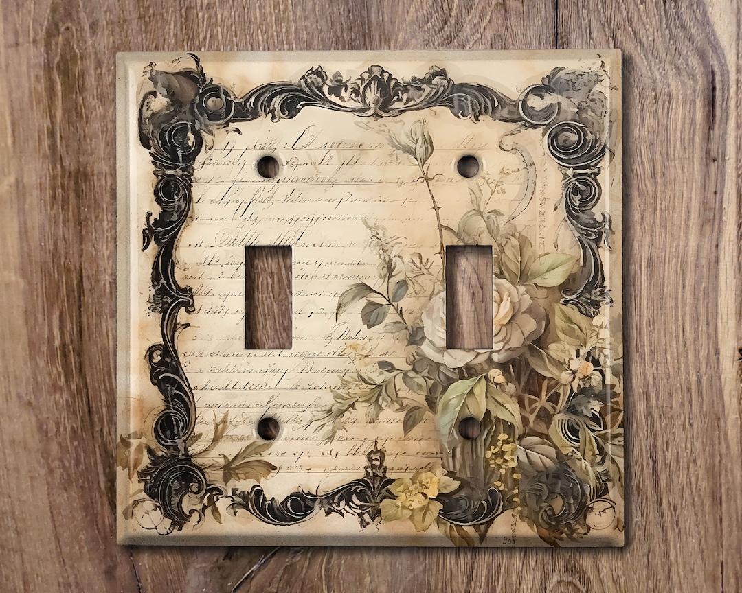 Metal Light Switch Cover | Light Switch Plate, Outlet Cover, Wall Plate ...