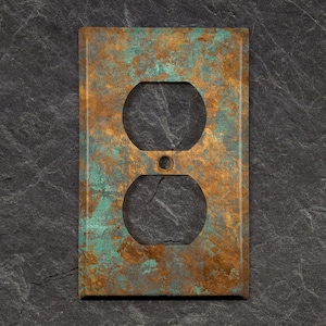 Metal Light Switch Cover | Light Switch Plate, Outlet Cover, Wall Plate ...