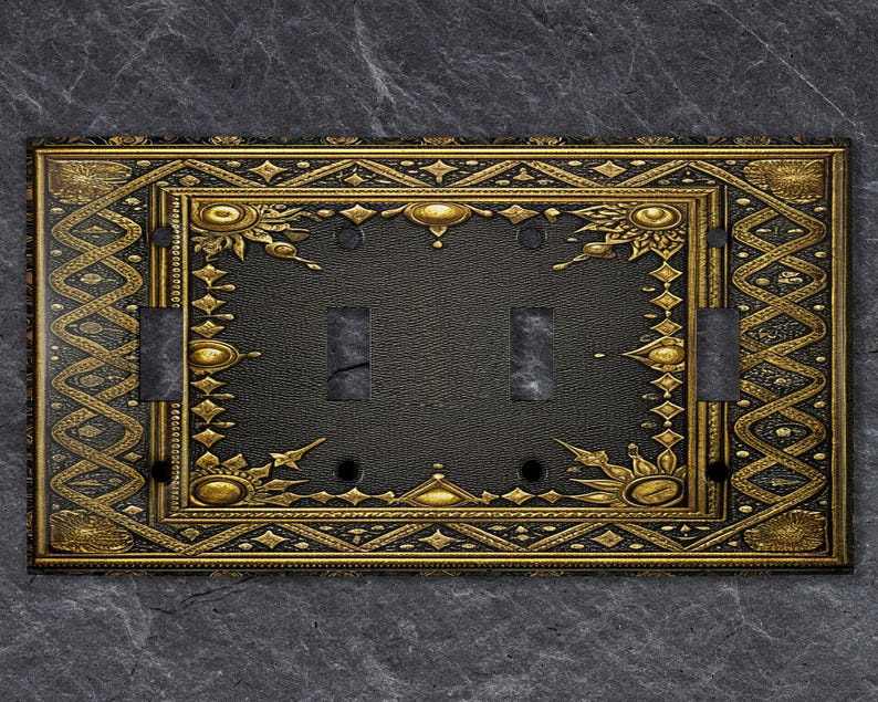 Metal Light Switch Cover | Light Switch Plate, Outlet Cover, Wall Plate ...