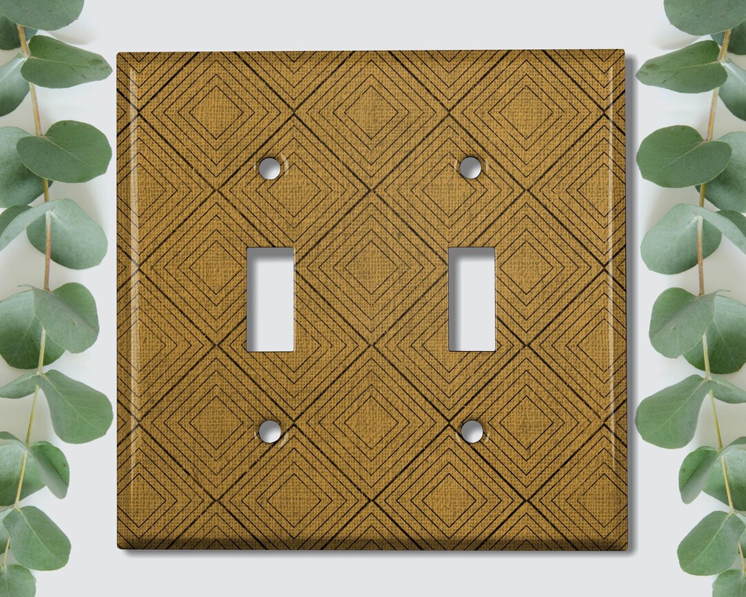 Metal Light Switch Cover | Light Switch Plate, Outlet Cover, Wall Plate, Home Decor Idea ...