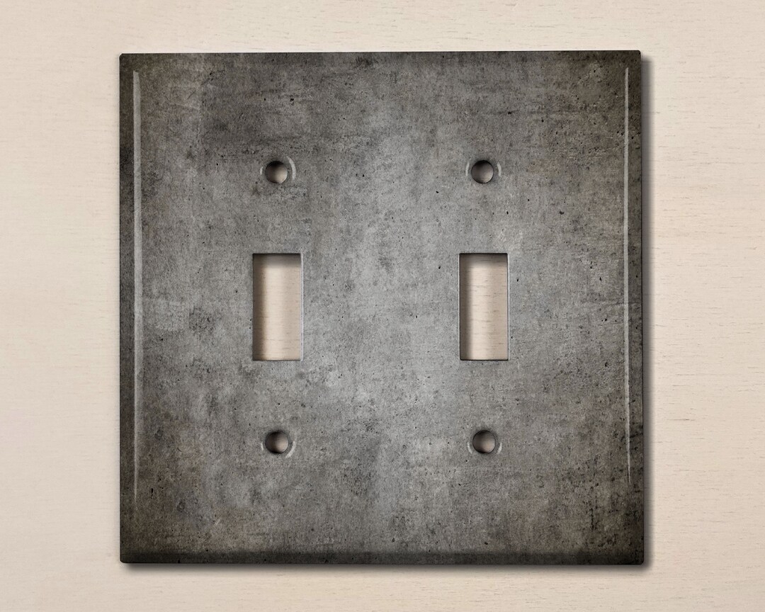 Metal Light Switch Cover | Light Switch Plate, Outlet Cover, Wall Plate ...