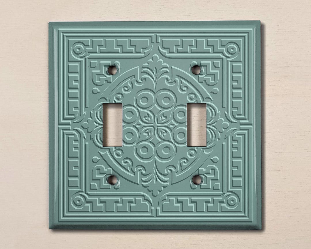 Metal Light Switch Cover | Light Switch Plate, Outlet Cover, Wall Plate ...