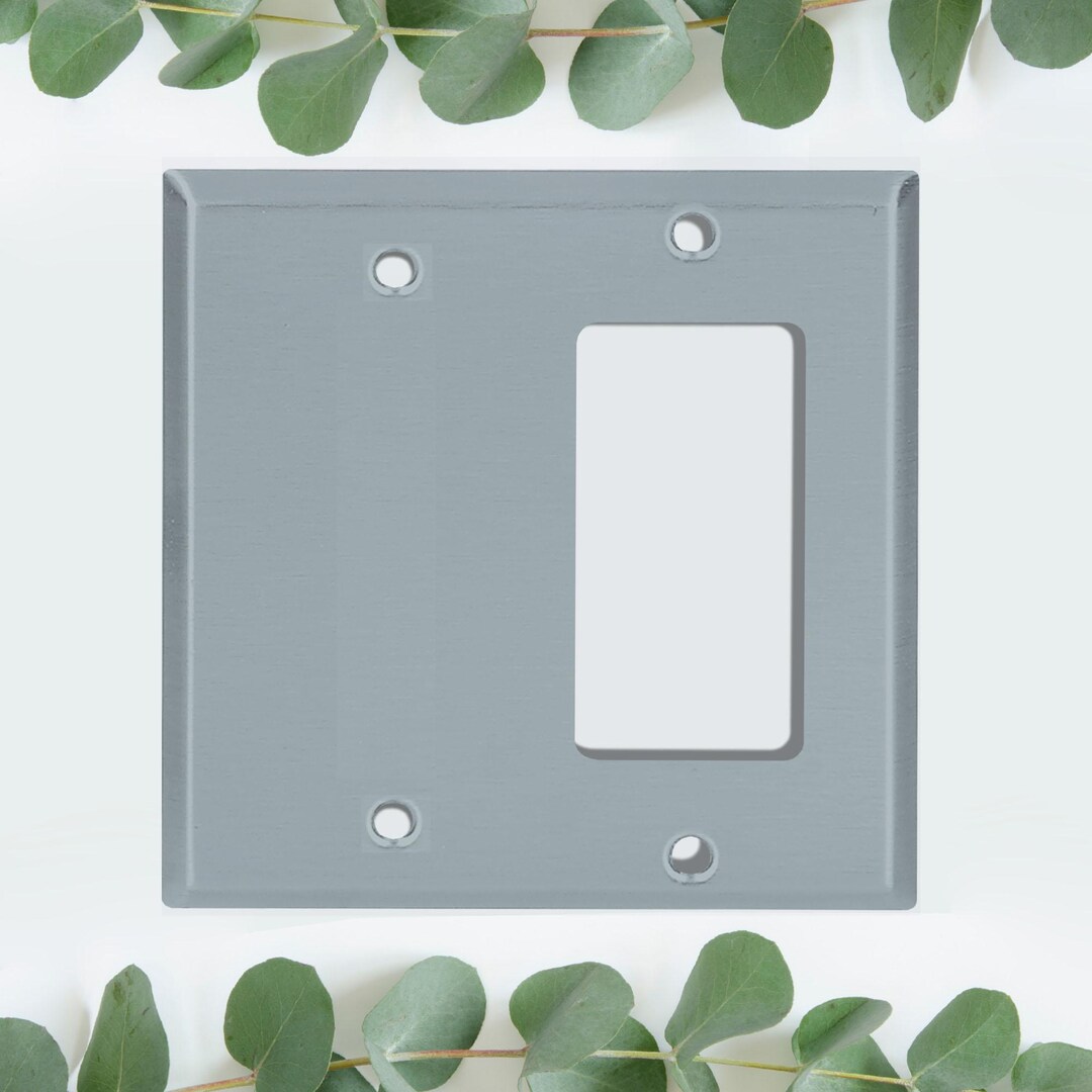 Blank / Rocker Switch (GFI) Combo Plate Cover, You Choose From Any ...