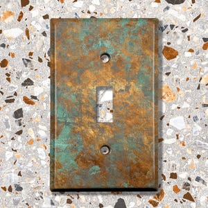 Metal Light Switch Cover | Light Switch Plate, Outlet Cover, Wall Plate ...