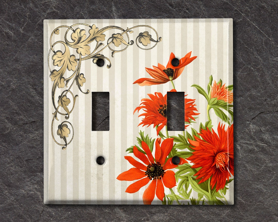 Metal Light Switch Cover, Light Switch Plate, Outlet Cover, Wall Plate ...