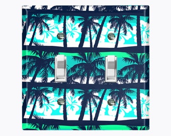 Palm Tree Switch Plate | Etsy
