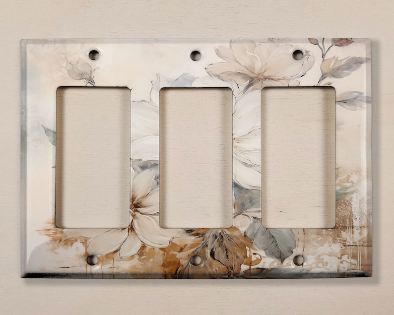 Metal Light Switch Cover | Light Switch Plate, Outlet Cover, Wall Plate ...
