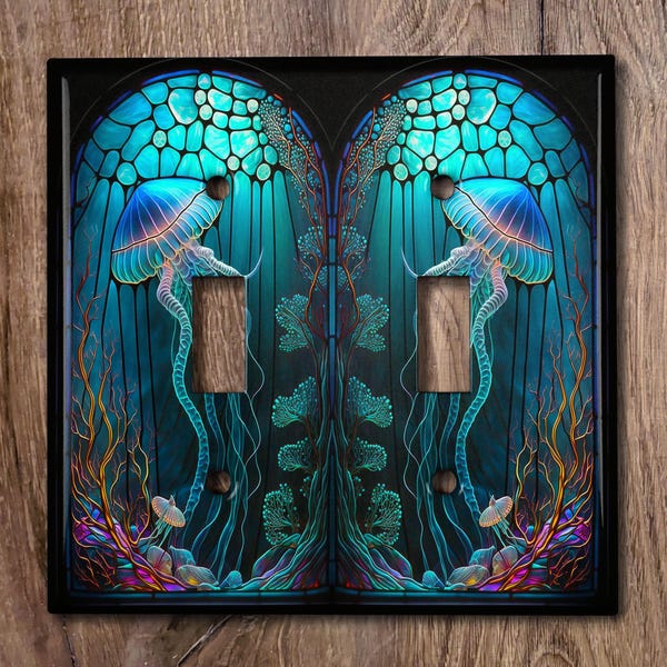 Ocean Light Switch Cover - Etsy