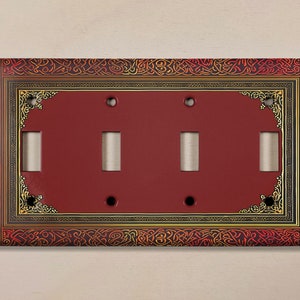 Metal Light Switch Cover, Light Switch Plate, Outlet Cover, Wall Plate ...