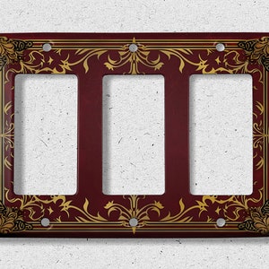 Metal Light Switch Cover, Light Switch Plate, Outlet Cover, Wall Plate ...