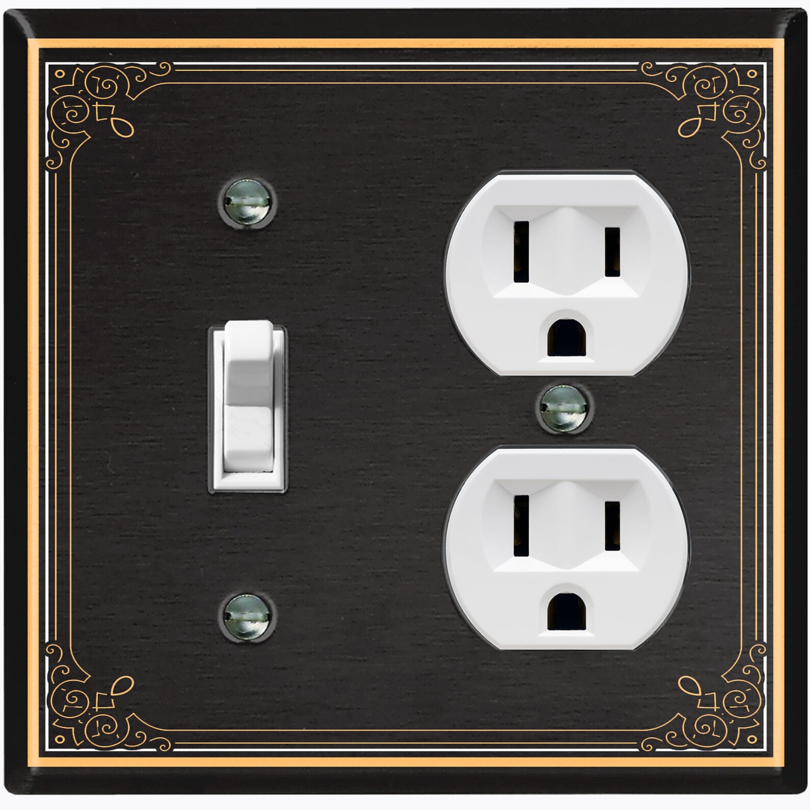 Metal Light Switch Cover Light Switch Plate Outlet Cover - Etsy