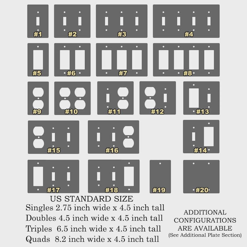 Metal Light Switch Cover | Outlet Plate, Home Decor, Celestial Space ...