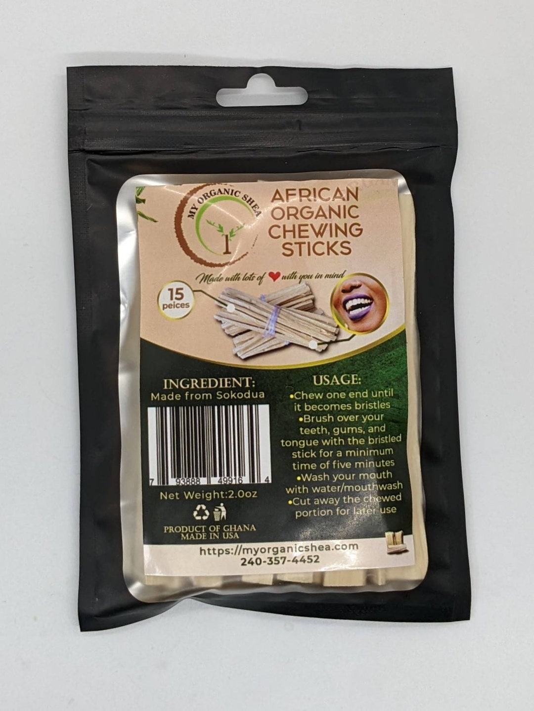 Natural African Chewing Sticks/sokodua/natural Stick - Etsy