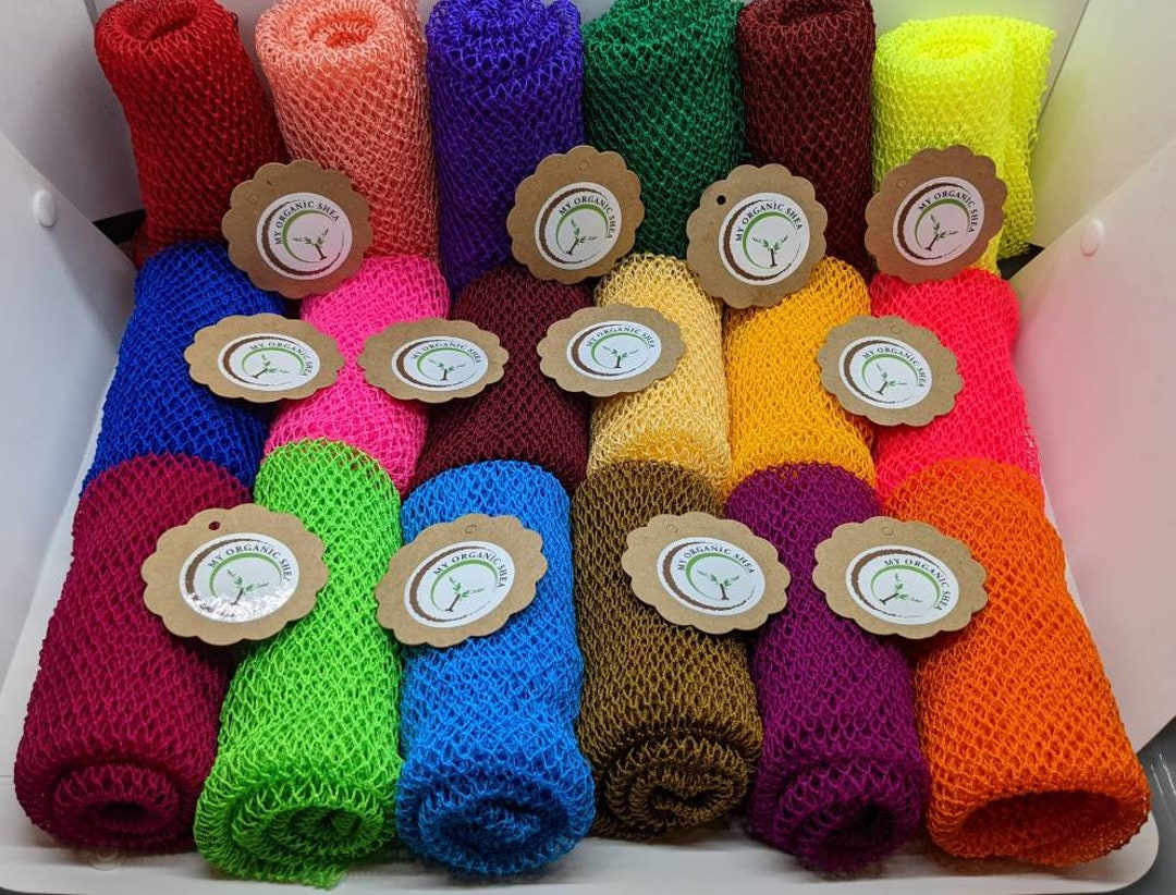 African Exfoliating Bath Sponge Net Loofah Cloth Sapɔ - Etsy