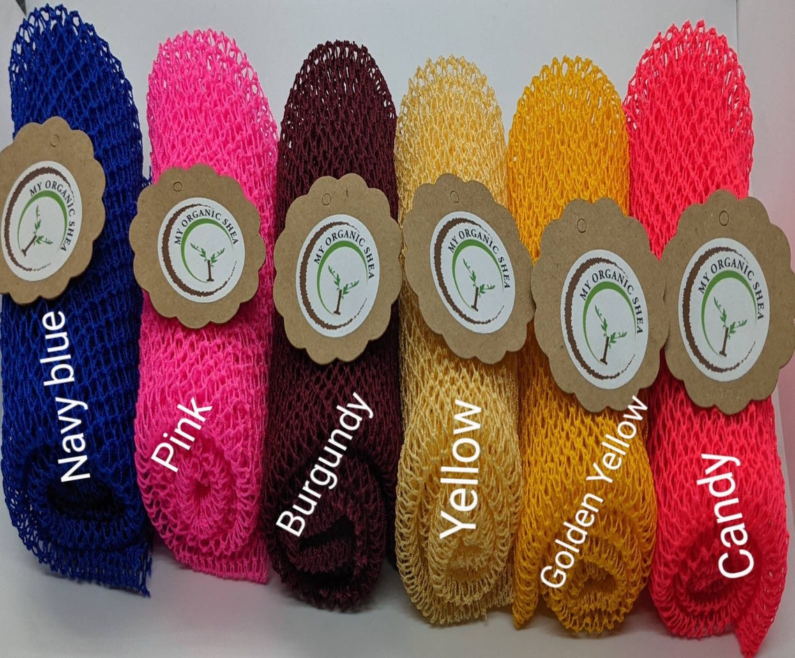African Exfoliating Bath Sponge Net Loofah Cloth Sapɔ SALE - Etsy