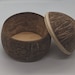 Unique Handmade Coconut Shell Container With Lid - Etsy