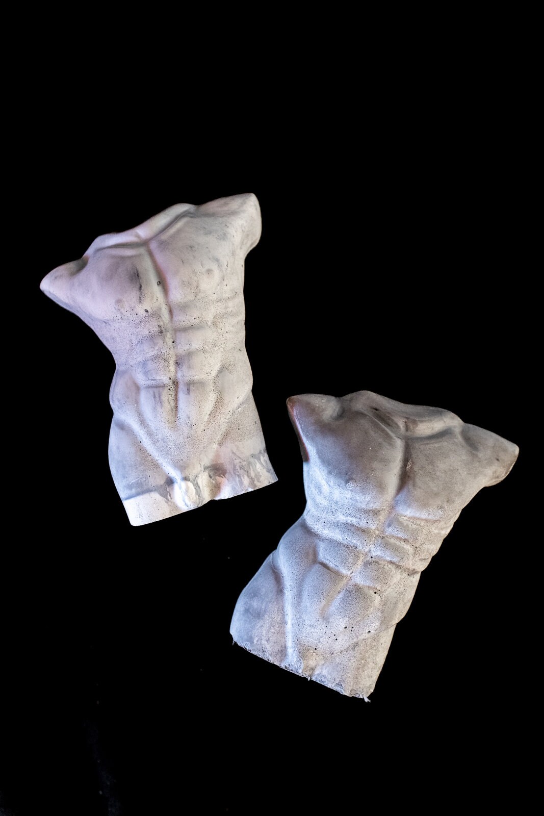 Stone Cold Man / Concrete Male Torso / Male Torso Decoration / Cement ...