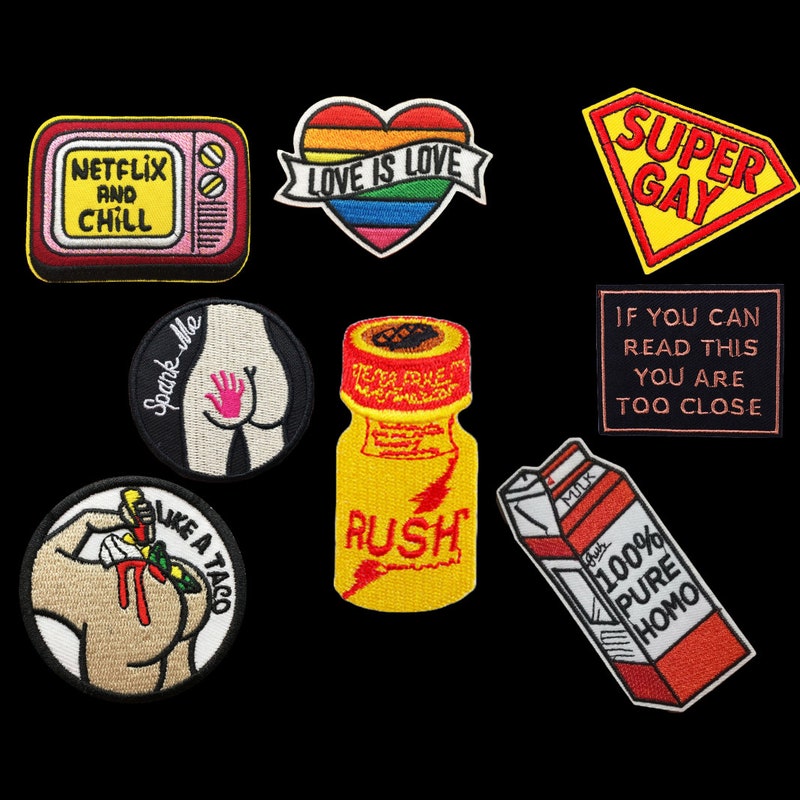 Funny Iron on Patch - Etsy