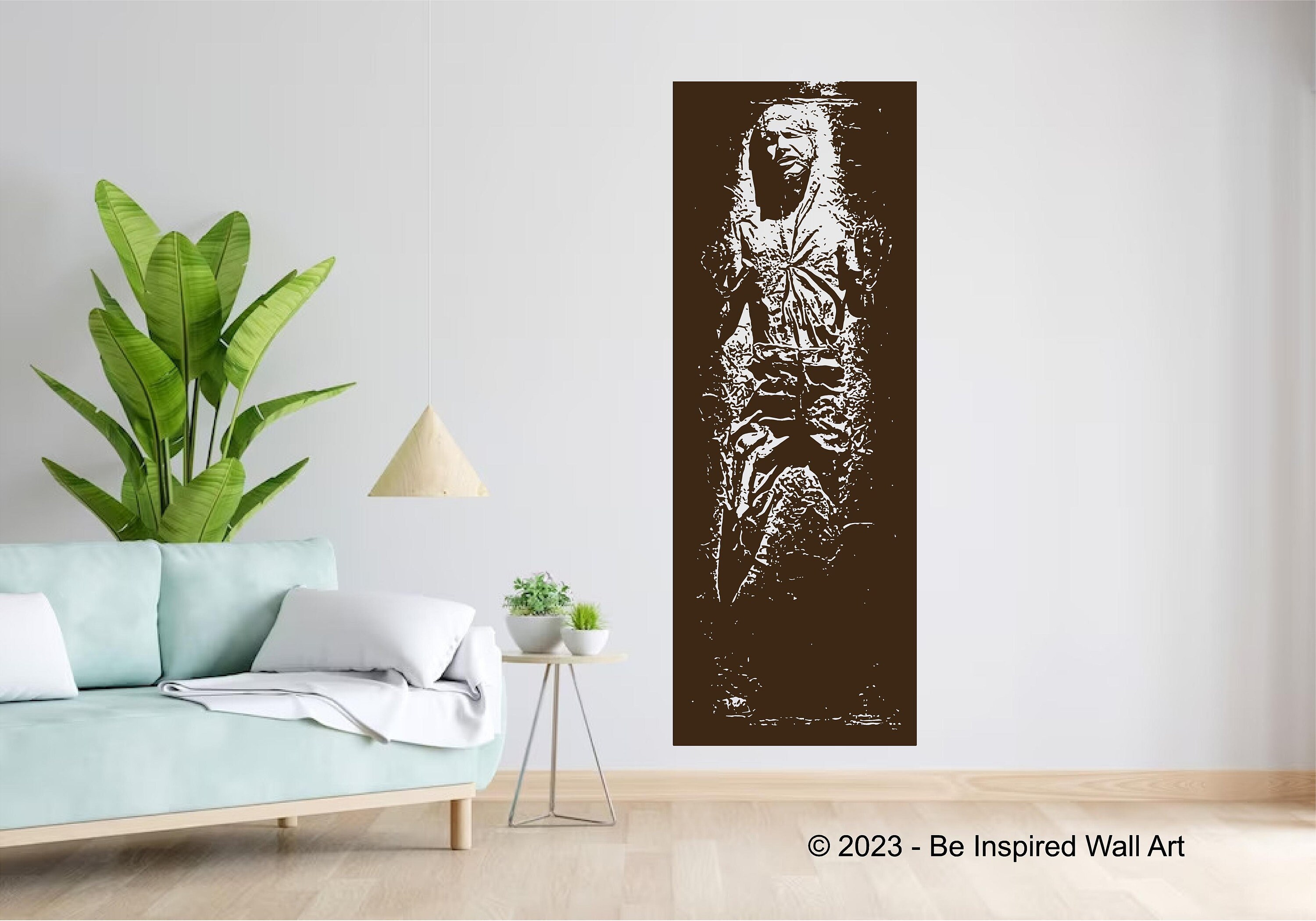 Han Solo Carbonite Wall Sticker 2 Sizes to Choose - Etsy