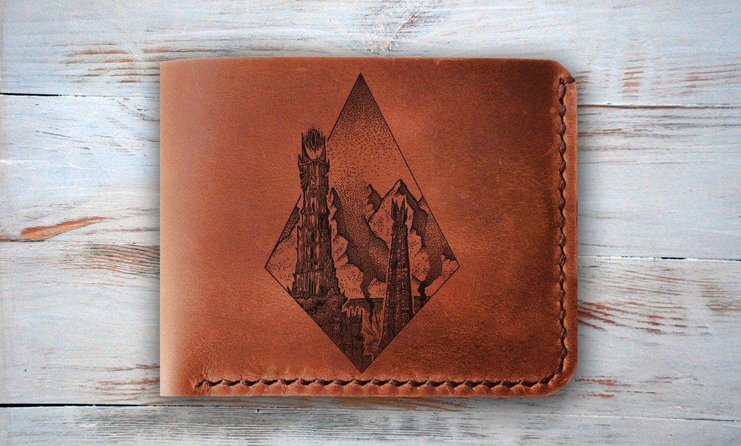 Leather Wallet Mens Personalized Leather Wallet Men’s Leather Wallet ...