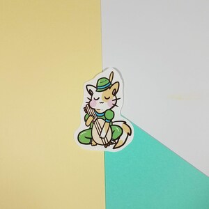 D&D Cats 2 Sticker Pack Set Cute Kitten Animal | Etsy