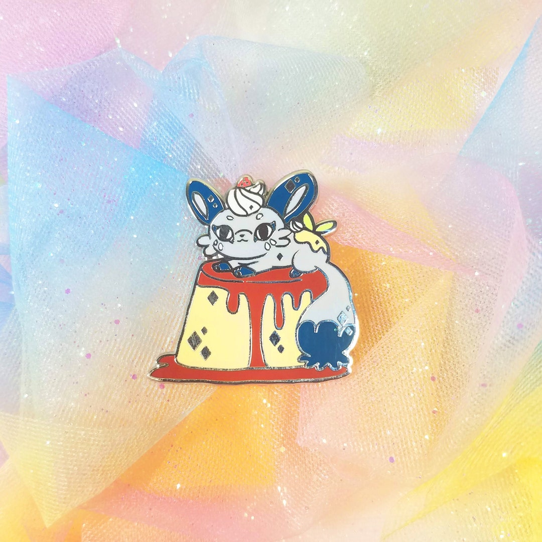 Petite Sweets Hard Enamel Pin - Sword Shield Kawaii Cute Ice Cream ...