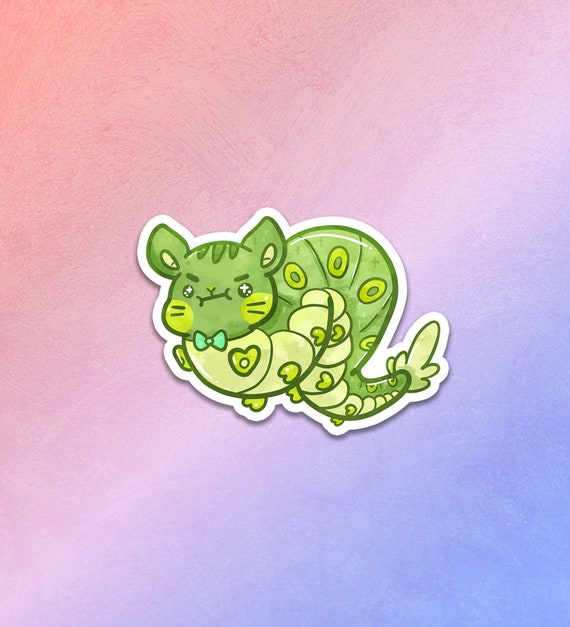Funny Caterpillar Stickers